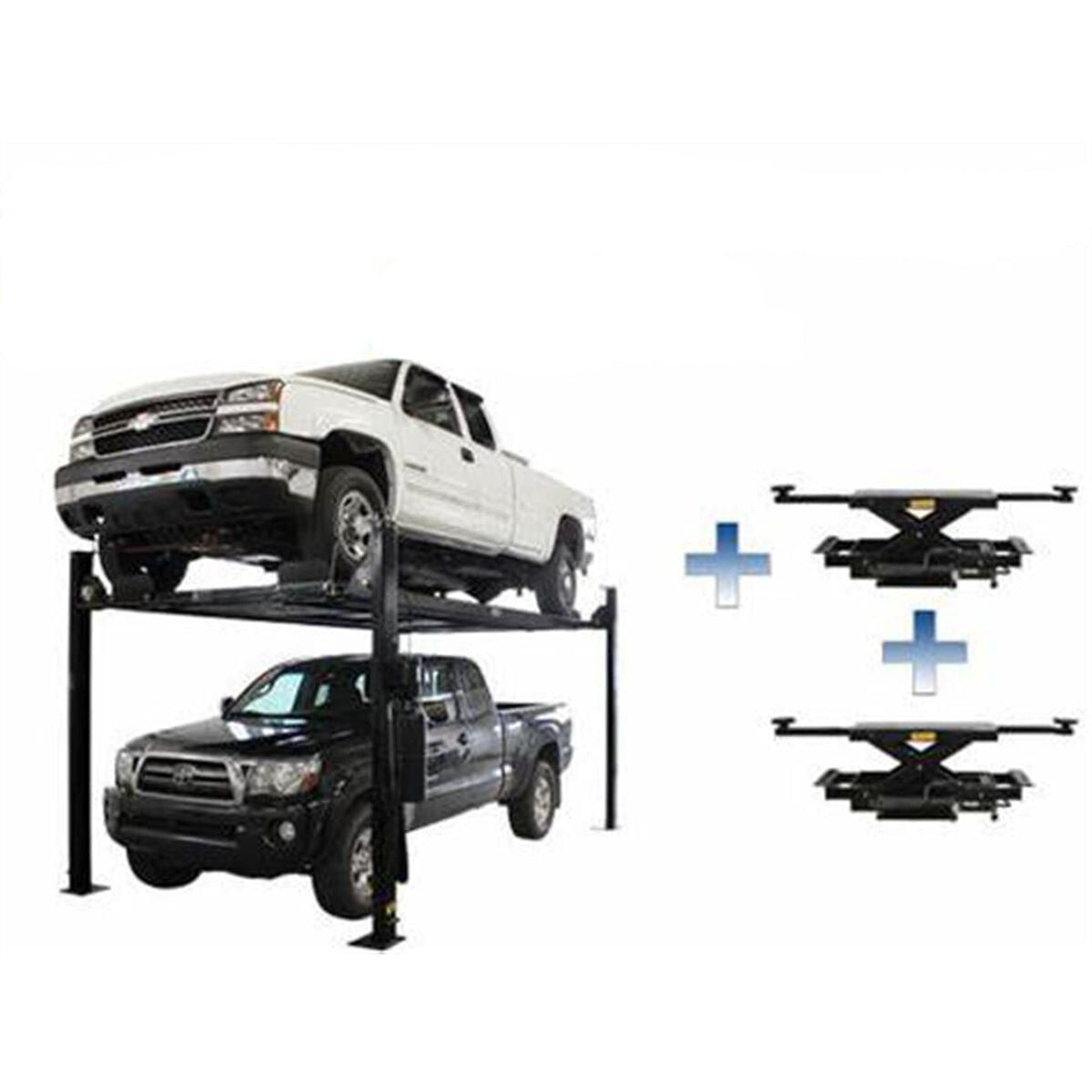 Atlas 4 Post Car Lift with Jacks — Mechanics Vault