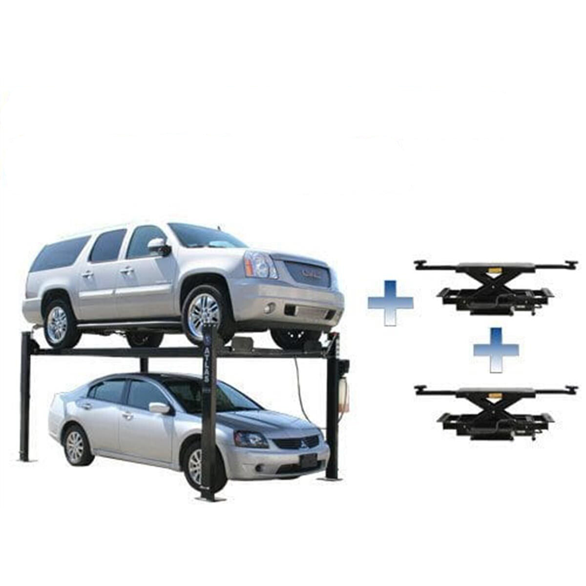 Atlas 4 Post Car Lift with Jacks — Mechanics Vault