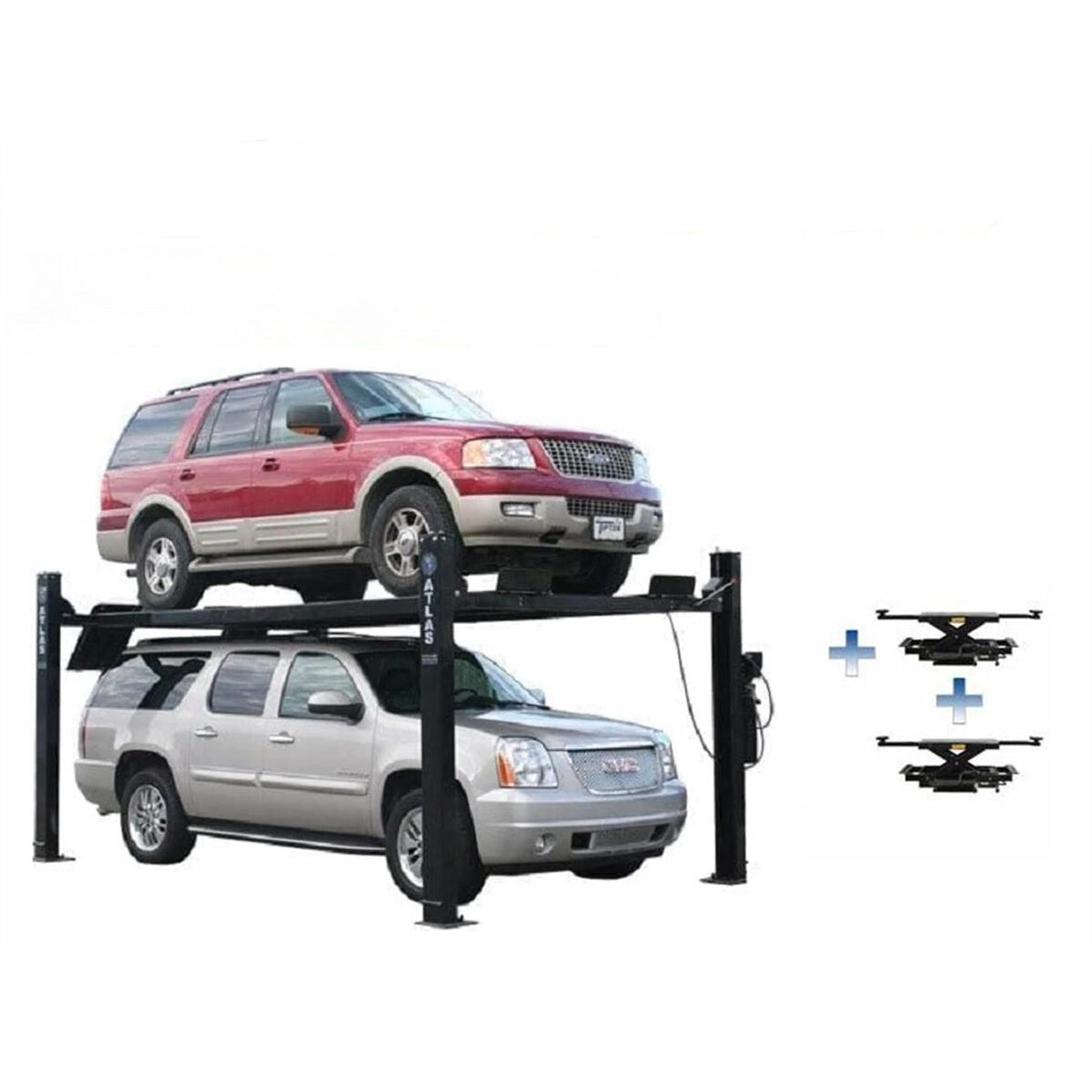 Atlas 4 Post Car Lift with Jacks — Mechanics Vault
